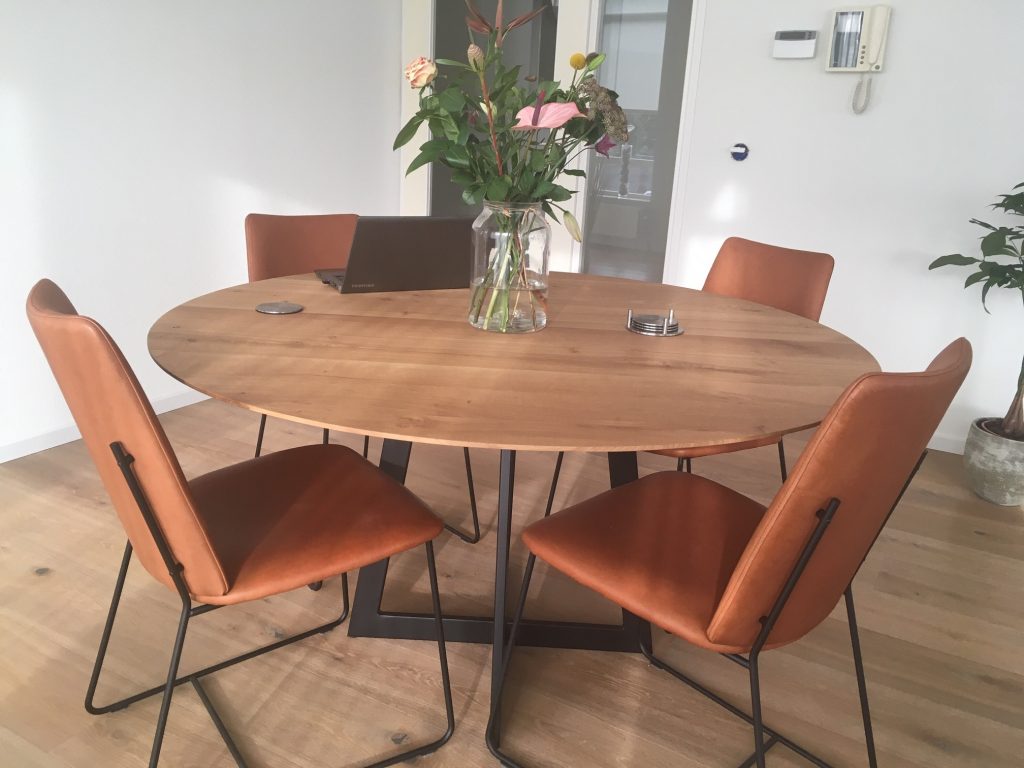 Ronde eettafel 6 personen - De Tafelfabriek
